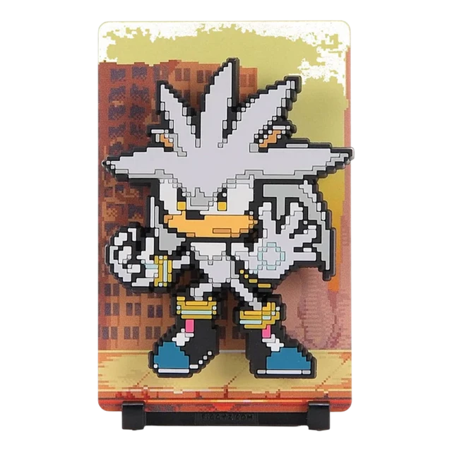 Silver Sonic The Hedgehog Figgyz Magnet | HMV Store