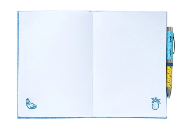 Stitch A5 Fur Notebook & Pen | HMV Store
