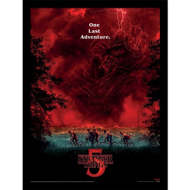 Vecna Sky Stranger Things 5 30cm x 40cm Framed Print | HMV Store