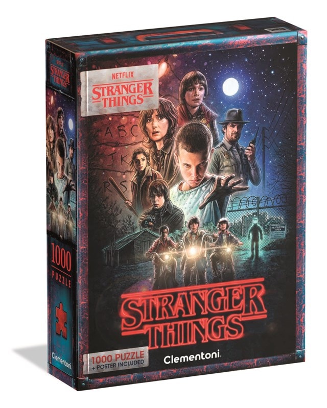 Stranger Things Series 1 1000 Piece Jigsaw Puzzle | HMV Store