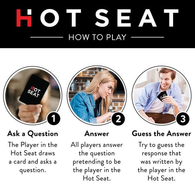 Hot Seat Card Game | HMV Store