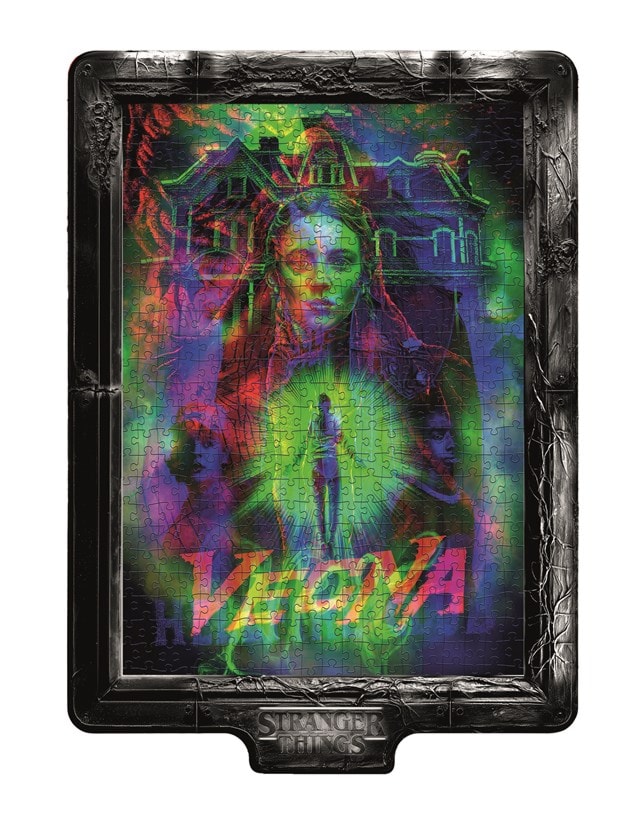 Vecna's Curse Stranger Things Metamorphic Art Collection LED Jigsaw ...