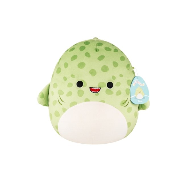 12'' Enzo Green Spotted Leopard Shark Squishmallows Plush | HMV Store