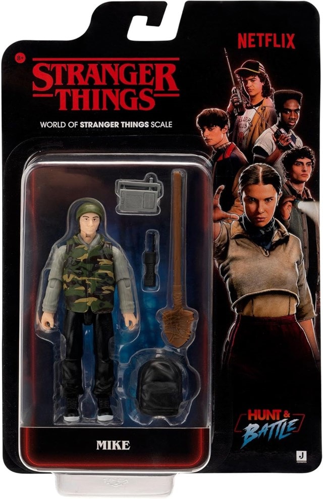 Mike With Accessories Stranger Things 5 World Of Core Figure | HMV Store