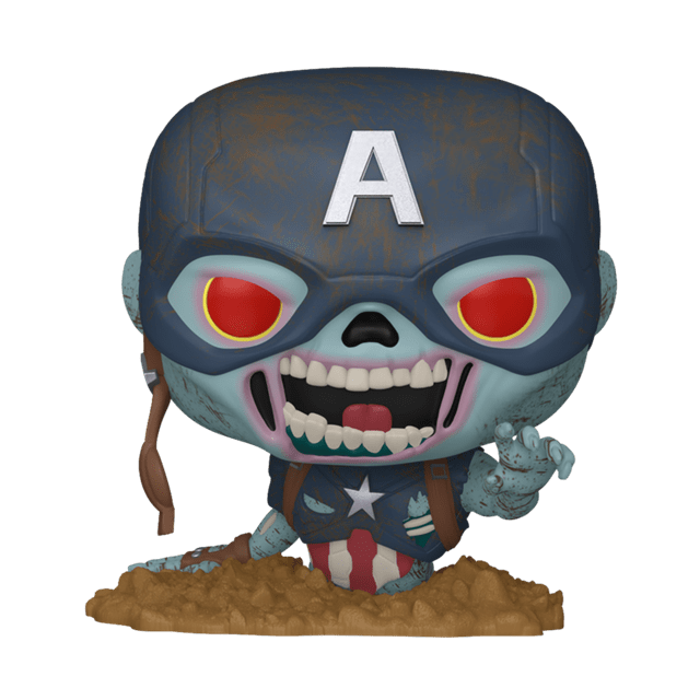 Zombie Captain America 1554 Marvel Zombies Funko Pop Vinyl | Pop Vinyl ...