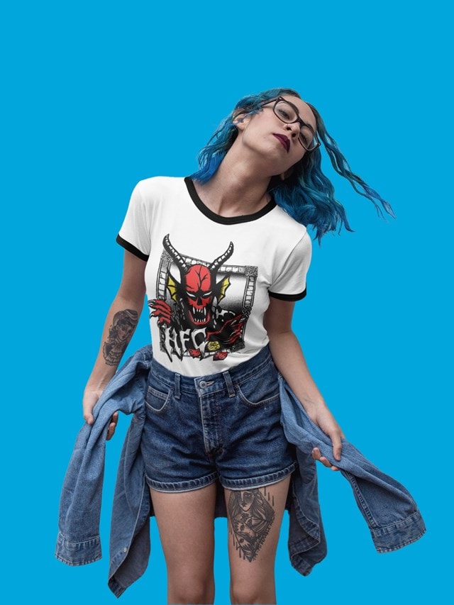 Hellfire Club Stranger Things 5 Ringer Tee | HMV Store
