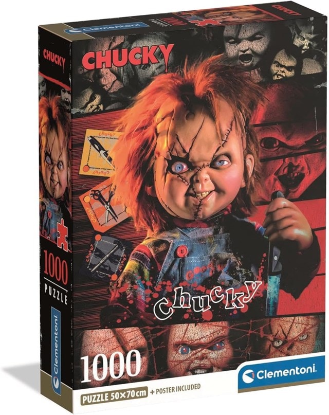 Chucky Child's Play Horror Movie Collection 1000 Piece Jigsaw Puzzle | HMV Store