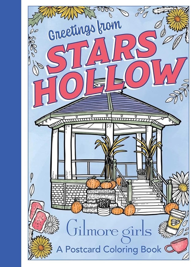 Gilmore Girls Greetings From Stars Hollow A Postcard Colouring Book ...