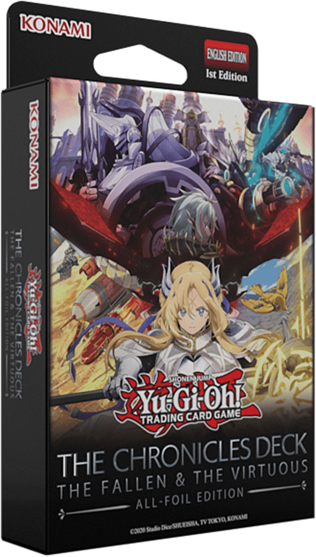 The Chronicles Deck The Fallen & The Virtuous All-Foil Edition Yu-Gi-Oh ...