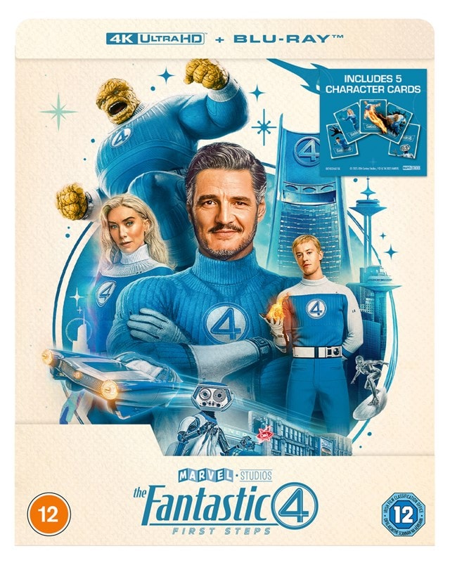 The Fantastic Four: First Steps Limited Edition 4K Ultra HD Steelbook | HMV Store
