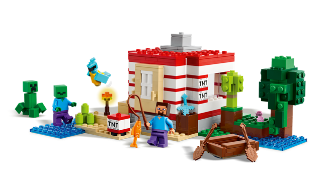 TNT Jungle House Minecraft LEGO | Lego | Free shipping over £20 | HMV Store