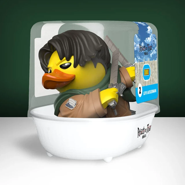 Levi Ackerman Attack On Titan 1st Edition Tubbz | Rubber Duck | Free ...