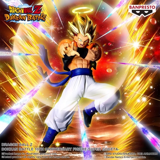 Super Gogeta 10th Anniversary Dragon Ball Z Dokkan Battle Banpresto ...