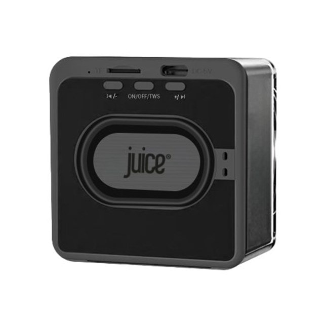 Juice Bass Micro Black Bluetooth Speaker | HMV Store