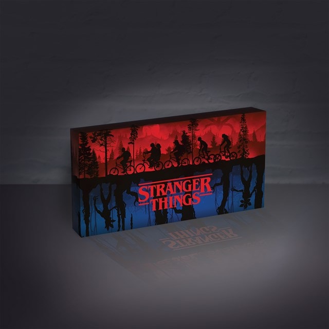 Two Worlds Stranger Things 5 Letterbox Light Up Canvas | HMV Store
