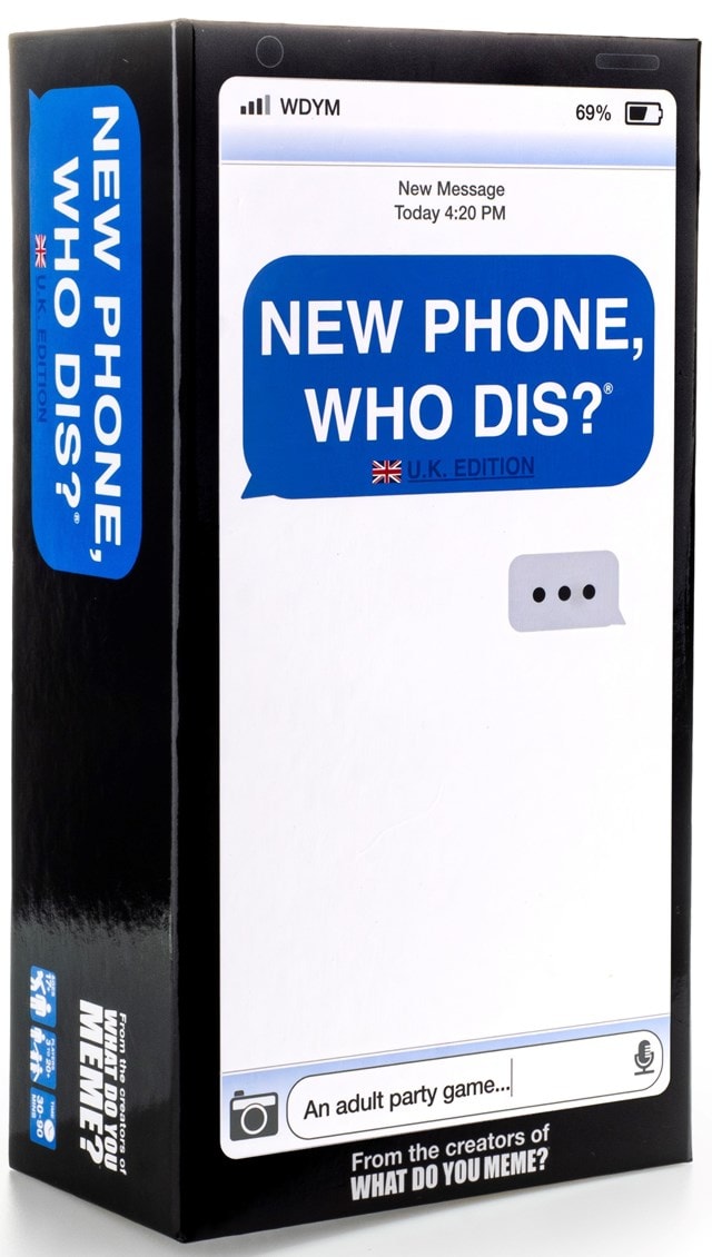 New Phone Who Dis? UK Edition Card Game | HMV Store
