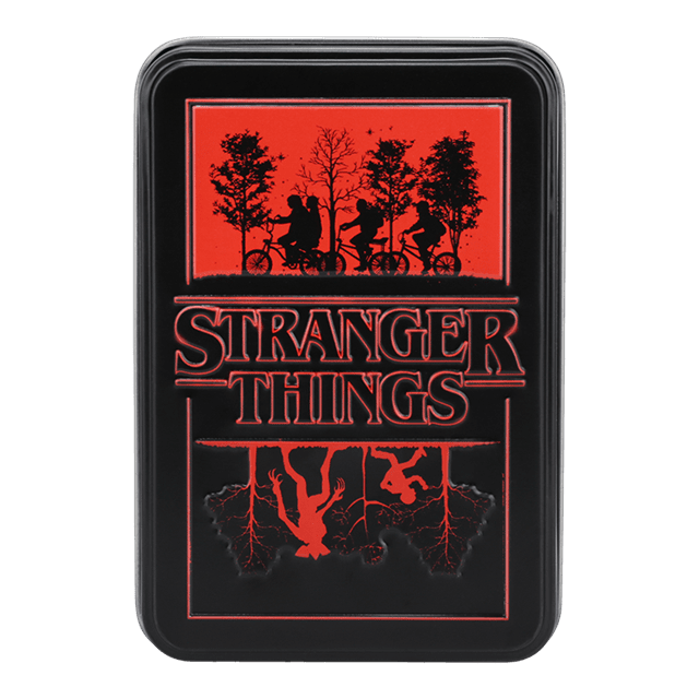 Stranger Things 5 Playing Cards In A Tin | HMV Store