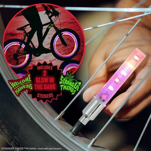 Stranger Things 5 Bike Lights And Stickers | Light | Free shipping over ...