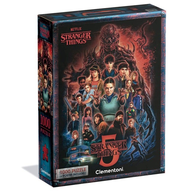 Stranger Things Series 5 1000 Piece Jigsaw Puzzle | HMV Store