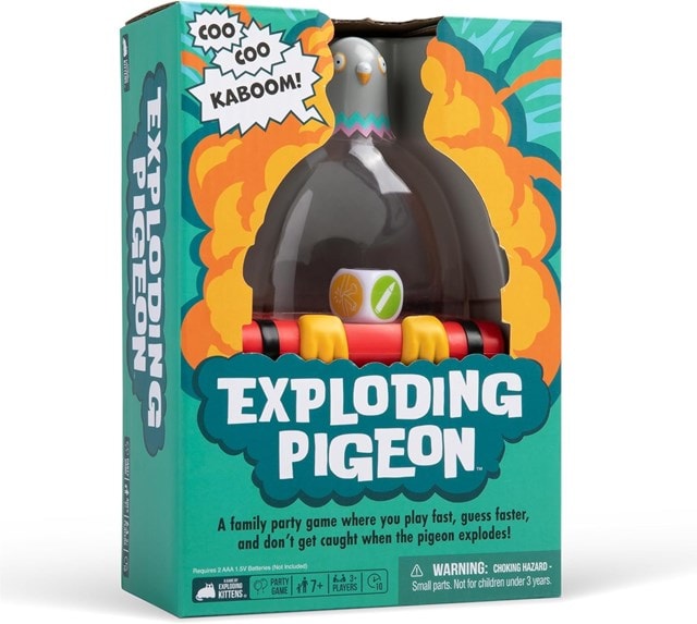 Exploding Pigeon Card Game | HMV Store