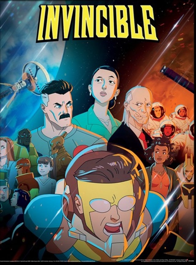 Invincible 30cm x 40cm Art Print | HMV Store