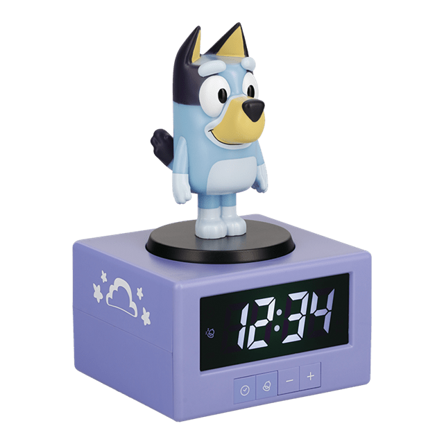 Bluey Light Up Alarm Clock | HMV Store