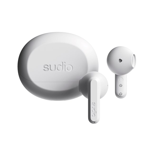 Sudio A3 Pro White True Wireless Bluetooth Earphones | HMV Store