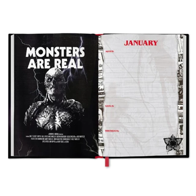 Stranger Things 2026 Calendar And Diary Gift Box | HMV Store