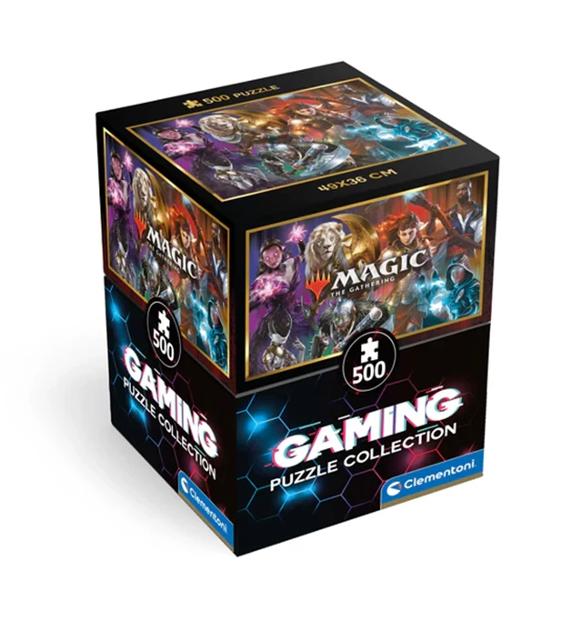 Magic The Gathering Collector Cube Box 500 Piece Jigsaw Puzzle | HMV Store