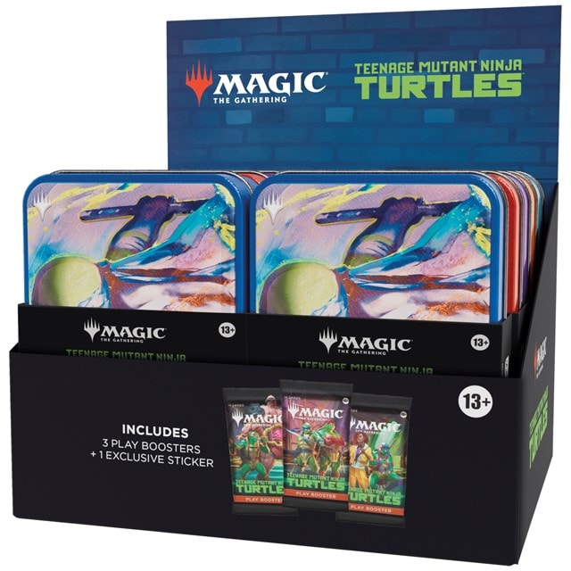 Teenage Mutant Ninja Turtles Tin Magic The Gathering Trading Cards ...