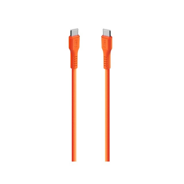Ttec Neon Orange USB-C to USB-C 60W Cable 1.2m | HMV Store