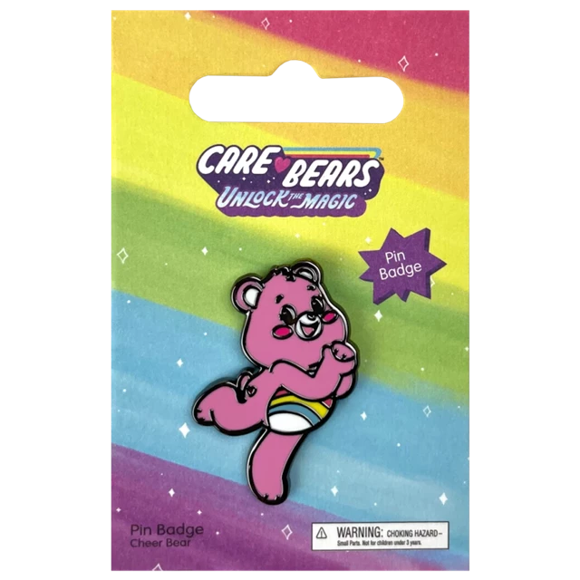 Cheer Bear Care Bears Unlock The Magic Pin Badge | Pin Badge | Free ...