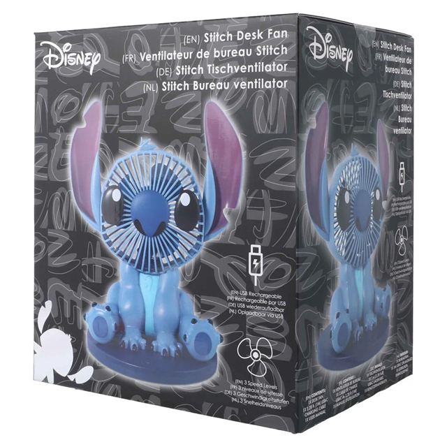 Lilo & Stitch Stitch Moulded Desk Fan | Desk Fan | Free shipping over £ ...