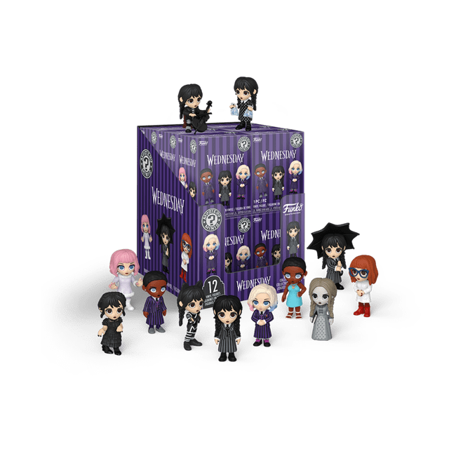 Wednesday Funko Mystery Mini | Pop Vinyl | Free shipping over £20 | HMV ...