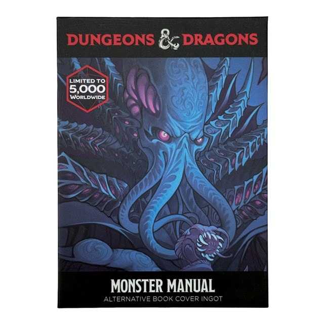 Monster Manual Alternate Cover Dungeons & Dragons Ingot | HMV Store