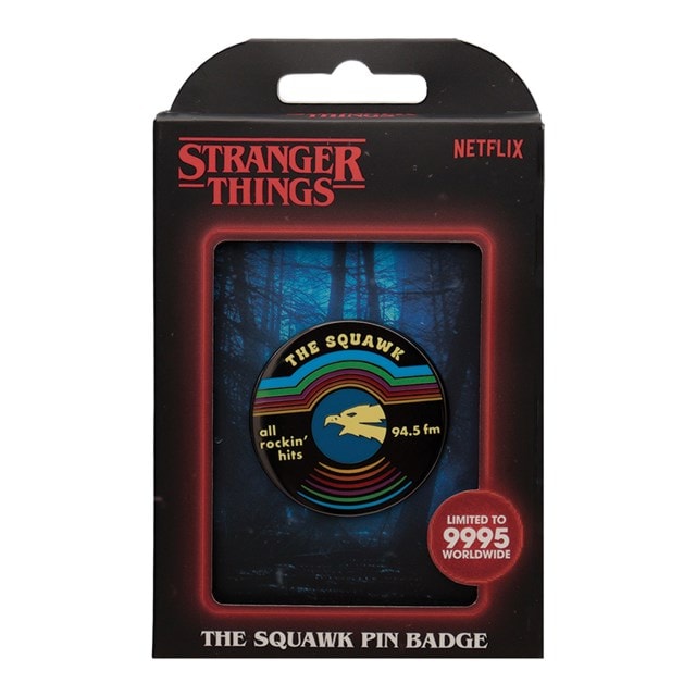 The Squawk Stranger Things 5 Pin Badge | HMV Store
