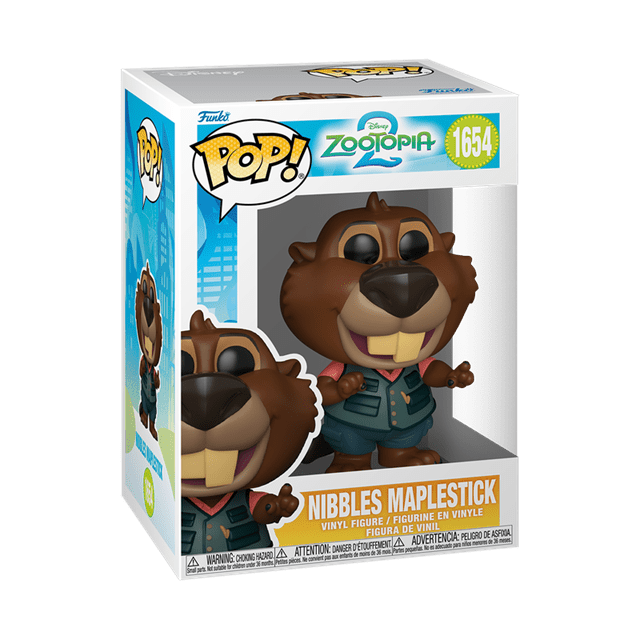 Nibble Maplestick 1654 Zootopia 2 Funko Pop Vinyl | Pop Vinyl | Free shipping over £20 | HMV Store