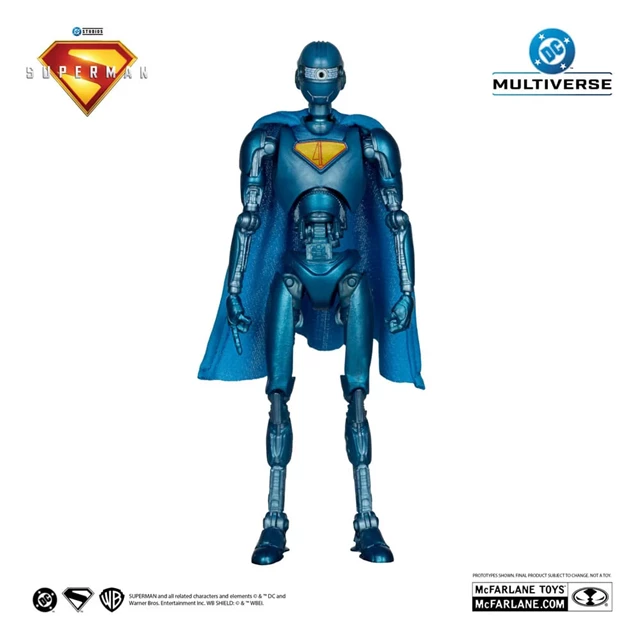 Robot 4 Deluxe Theatrical Edition Superman 2025 McFarlane Figurine ...