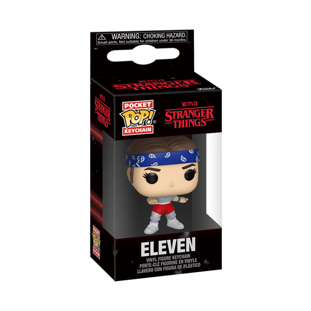 Eleven With Bandana Stranger Things 5 Funko Pop Vinyl Keychain | Pop ...