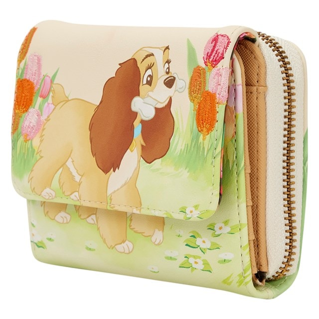Lady And The Tramp Pastel Tulip Loungefly Bifold Wallet | Wallet | Free ...