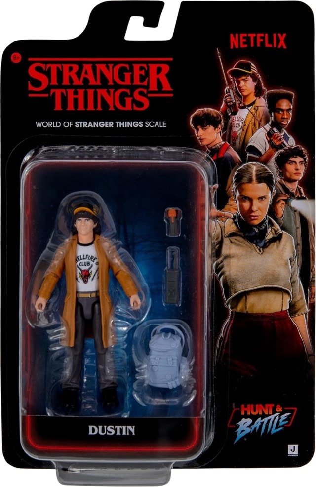Dustin With Accessories Stranger Things 5 Figure | Figure | Free ...