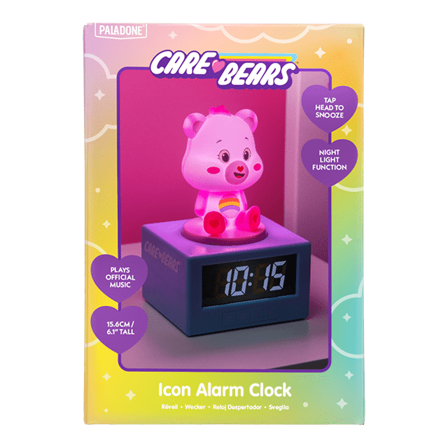 Cheer Bear Care Bears Alarm Clock | HMV Store