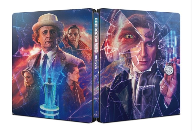 Doctor Who: The Movie Limited Edition 4K Ultra HD & Blu-Ray Steelbook ...