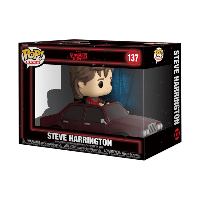 Steve Harrington 137 Stranger Things 5 Funko Pop Vinyl Rides | Pop ...