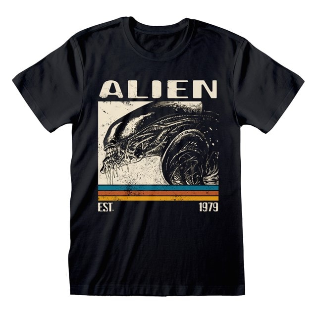 Retro Est 1979 Alien Black Tee | HMV Store