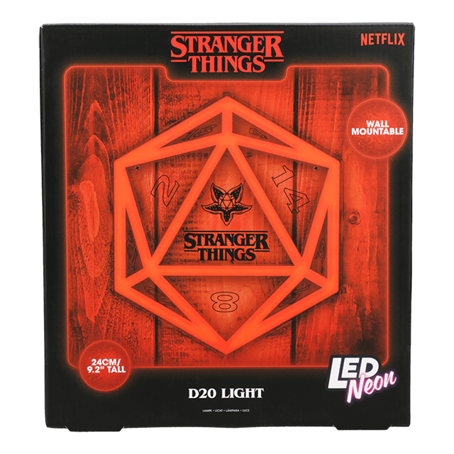 Stranger Things 5 Wall Mountable LED Neon Light | HMV Store