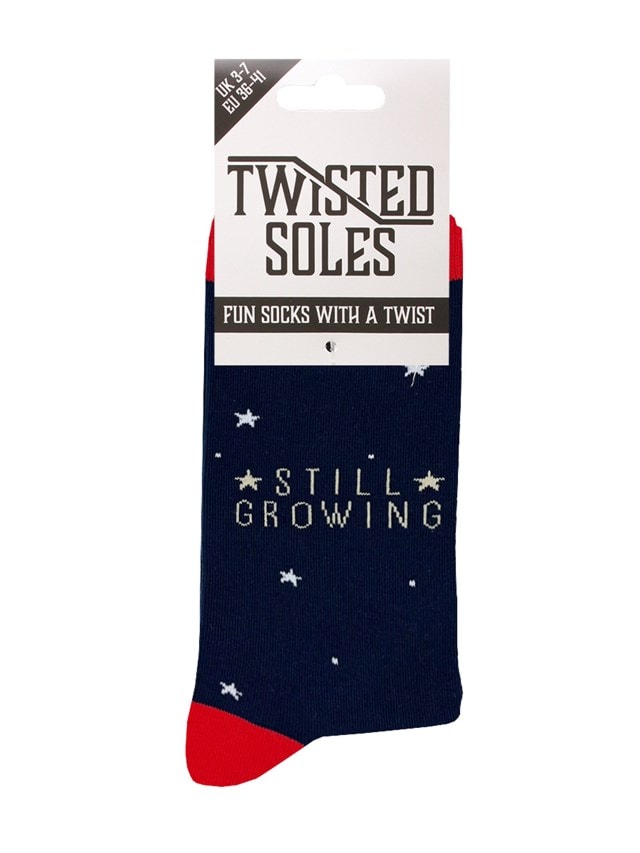 Still Growing Twisted Soles Size 3-7 Socks | HMV Store