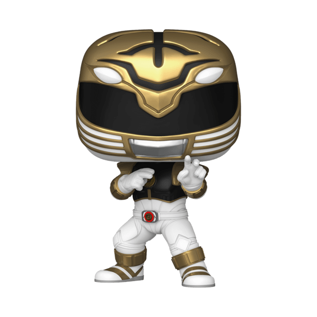 White Ranger 1780 Mighty Morphin Power Rangers Funko Pop Vinyl | Pop ...