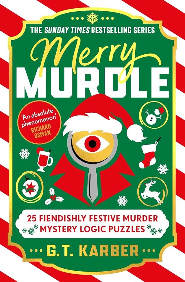 Merry Murdle: 25 Fiendishly Festive Murder Mystery Logic Puzzles ...