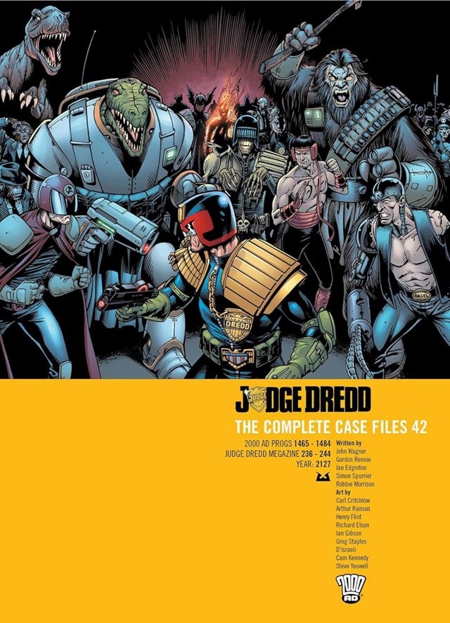 Judge Dredd The Complete Case Files Volume 42 Paperback By John Wagner ...